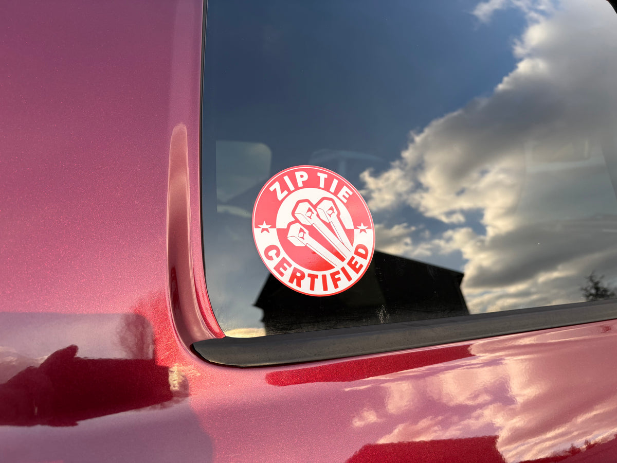 Zip Tie Certified – WarPug Graphics