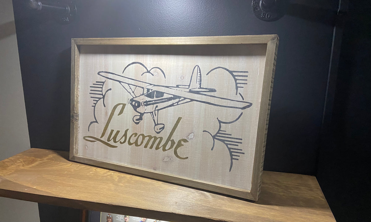 Luscombe Sign – WarPug Graphics