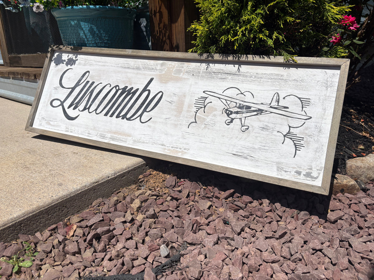 Luscombe Sign – WarPug Graphics