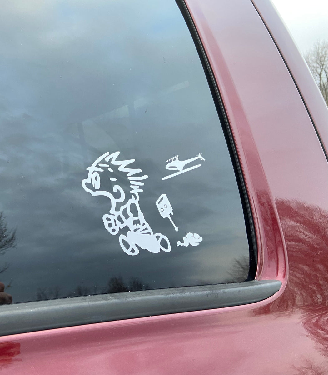 Calvin Running “Heli” – WarPug Graphics