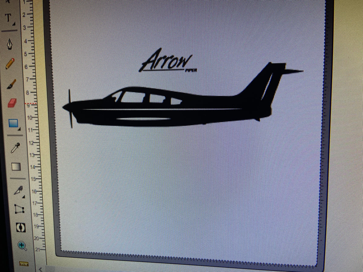 Piper Arrow T-Tail – WarPug Graphics